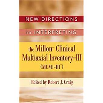 New Directions In Interpreting The Millon Clinical Multiaxial Inventory ...