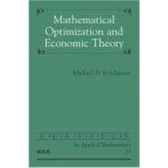 Mathematical Optimization and Economic Theory - Autres - Achat Livre | fnac