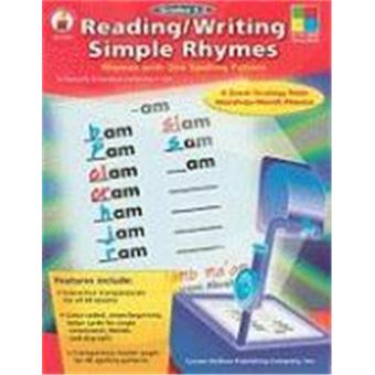 Reading/Writing Simple Rhymes, Grades 1-2: Simple Rhymes with One ...