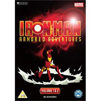Iron Man - Armored Adventures Vol.1-2 - Complete , (Box Set) - DVD Zone ...