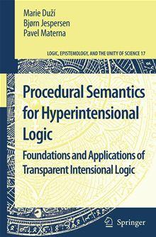 Procedural semantics for hyperintensional logic - relié - Marie Duzí - Achat Livre ou ebook | fnac