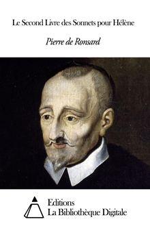Le Second Livre des Sonnets pour Hélène - ebook (ePub) - Pierre De ...