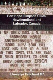 Port Hope Simpson Mysteries - Port Hope Simpson Clues - Llewelyn ...