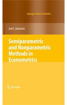 Semiparametric and nonparametric methods in econometrics - relié - L.Joel Horowitz - Achat Livre ...