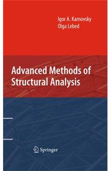Advanced methods of structural analysis - relié - Igor A. Karnovsky ...