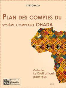 Plan des comptes du système comptable OHADA - ebook (ePub) - SYSCOHADA ...