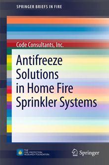 Antifreeze solutions in home fire sprinkler systems - Poche - Collectif ...