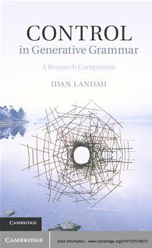 Control in Generative Grammar A Research Companion - ebook (ePub) - Idan Landau - Achat ebook | fnac