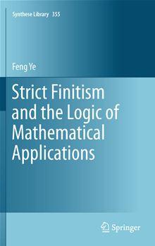 Strict finitism and the logic of mathematical applications - relié ...