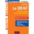 Je prépare le DEAF (Diplôme d'Etat d'Assistant Familial) Edition 2013 ...