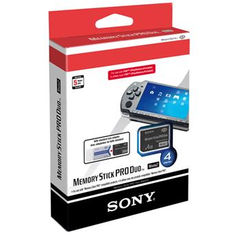 Sony Memory Stick Pro Duo Mark II 4 Go - Autre accessoire gaming ...