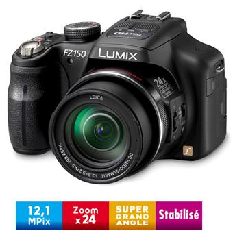 Panasonic Lumix DMC-FZ150 EF-K Noir - Appareil photo bridge - Achat ...