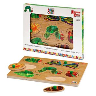 University Games La Chenille qui fait des trous Puzzle bouton - Puzzle ...
