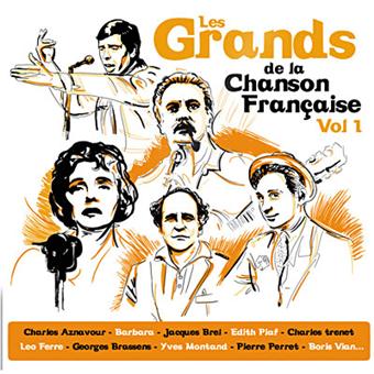 Les grands de la chanson française volume 1 - Compilation variété ...