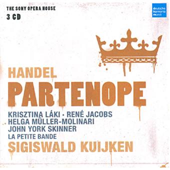 Handel-partenope (3CD) - Laki / Jacobs / Muller - CD Álbum - Compra ...