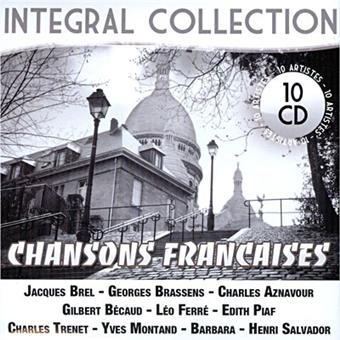 Chansons françaises - Compilation variété française - CD album - Achat ...