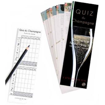 Quiz du Champagne - Coffret - Collectif - Achat Livre | fnac