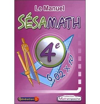 Manuel Sésamath 4ème - broché - Sesamath - Achat Livre | fnac
