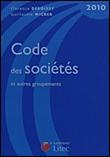 Code des sociétés et autres groupements Edition 2010 - relié ...