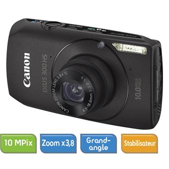 Canon Digital Ixus 300 HS Noir - Appareil photo compact - Achat & prix ...
