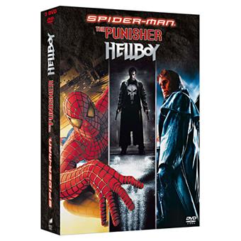 Spider-Man - Hellboy - Punisher - Coffret Comic Book Heroes - Sam Raimi ...