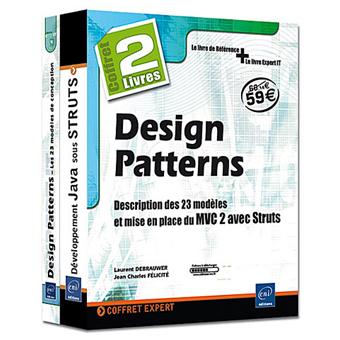 Design patterns Coffret de 2 livres, description des 23 modèles et mise ...