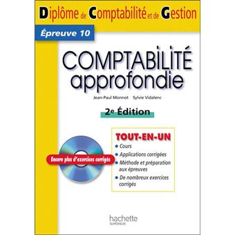 Comptabilité approfondie, DCG, épreuve 10 - Livre CD-ROM - Collectif ...