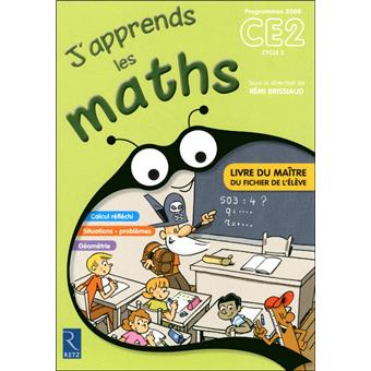 J'apprends les maths ce2 livre du maitre - broché - Collectif - Achat ...