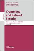 Cryptology and network security - Poche - Collectif - Achat Livre | fnac