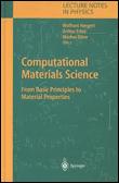 Computational materials science - relié - Collectif - Achat Livre | fnac
