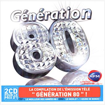 Generation 80 - Compilation pop rock - CD album - Achat & prix | fnac