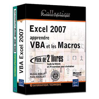 Excel 2007 Apprendre VBA et les macros - Coffret - Pierre Rigollet, Michèle Amelot - Achat Livre ...