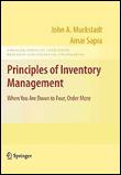 Principles of inventory management - relié - John Muckstadt - Achat ...
