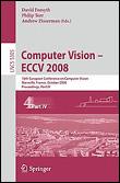Computer vision - eccv 2008 - Poche - Collectif - Achat Livre | fnac