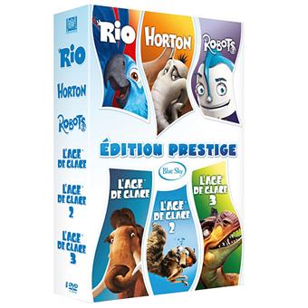 Rio - L'Âge de Glace 1- 2 et 3 - Horton - Robots - Coffret - Carlos ...