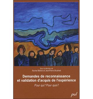 Demandes de reconnaissance et validation d'acquis de l'expérience ...