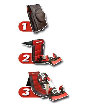 Gamester Race Pac pour PlayStation 2 et Xbox - Volant gaming - Achat ...