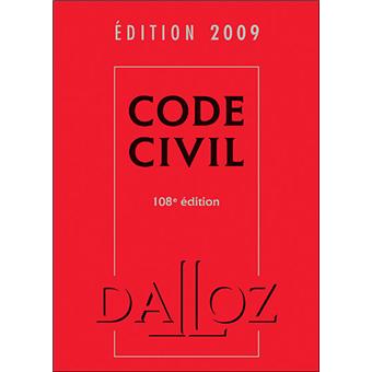 Code civil 2009 - relié - Collectif - Achat Livre | fnac