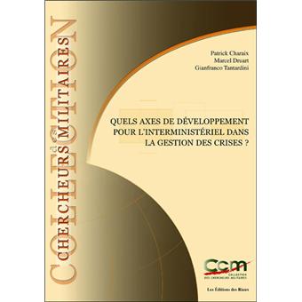 Quels axes de développement pour l'interministériel ? - broché ...