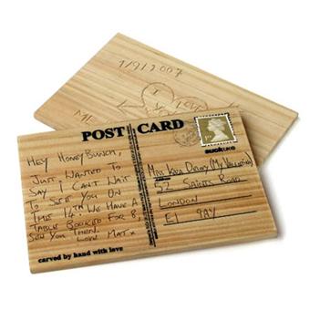 Suck UK Carte Postale bois - Accessoire audio - Achat & prix | fnac