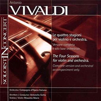 Les Quatre saisons - Antonio Vivaldi - CD album - Achat & prix | fnac