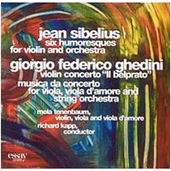 6 humoresques/concertos - Jean Sibelius - Ghedini - CD album - Achat ...