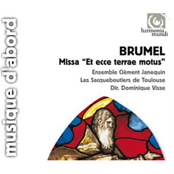 Messe et ecce terrae motus - Antoine Brumel - CD album - Achat & prix ...