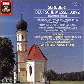 Messe allemande D872 - Franz Schubert - CD album - Achat & prix | fnac