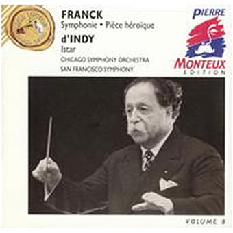 Edition Pierre Monteux / vol.8 - César Franck - Vincent D'Indy - CD ...
