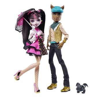 Mattel Monster High Duo Draculaura et Clawd - Poupée - Achat & prix | fnac
