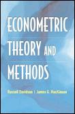 Econometric theory & methods - Poche - Russell Davidson - Achat Livre | fnac