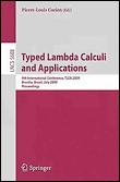 Typed lambda calculi and applications - Poche - Collectif - Achat Livre | fnac