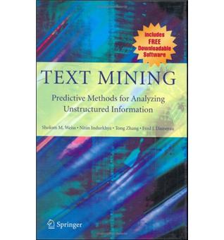 Text mining - relié - M.Sholom Weiss - Achat Livre | fnac