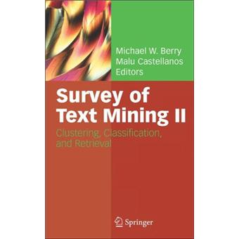Survey of text mining ii - relié - Collectif - Achat Livre | fnac